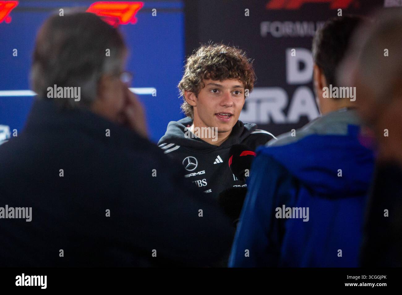 Zandvoort, Netherlands. 28 Aug, 2025. Andrea Kimi Antonelli, during the ...