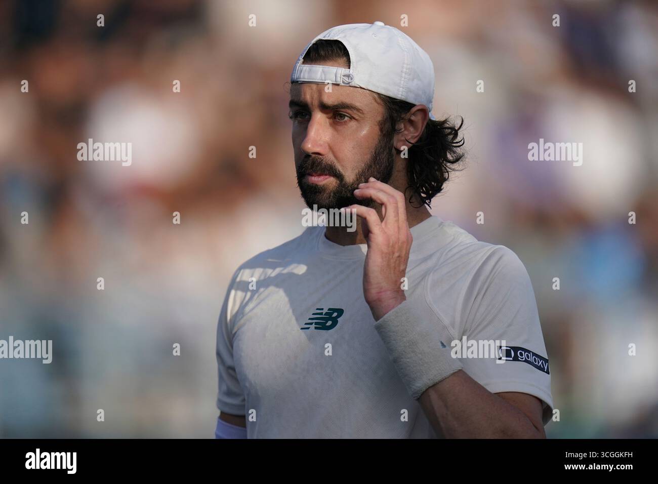 Jordan Thompson of Australia during the first round of the U.S. Open ...