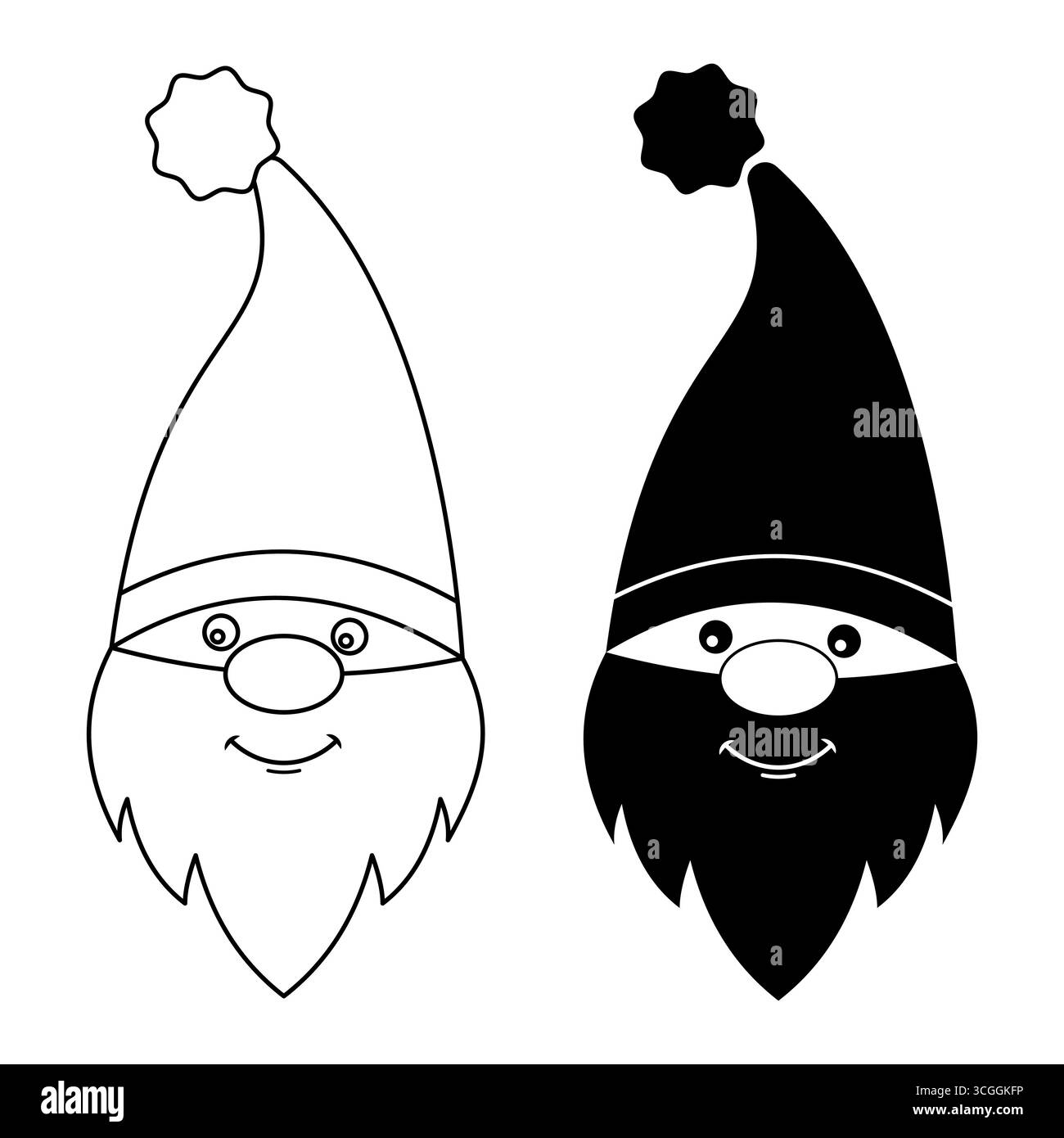 Gnome Black and White Stock Photos & Images - Alamy
