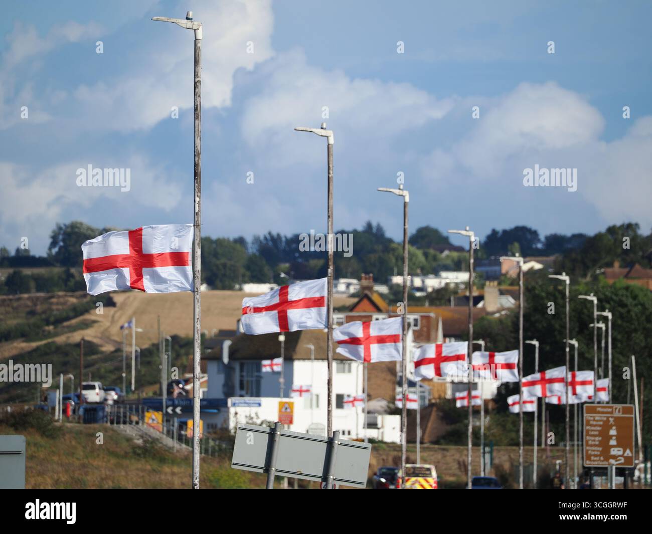 The end point of the parade hi-res stock photography and images - Alamy
