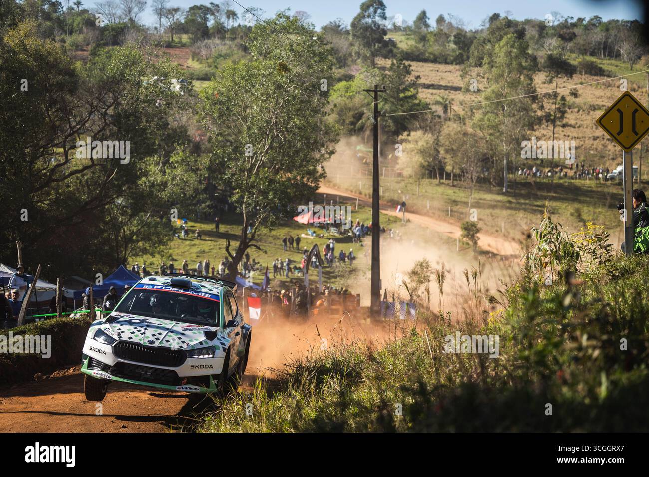 23 Robert VIRVES, Jakko VIILO, Skoda Fabia RS Rally2, action during the ...