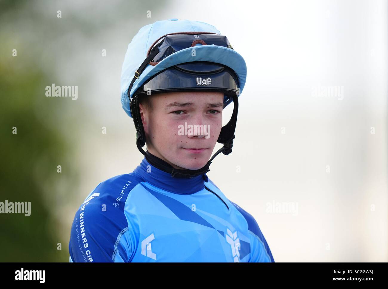 Jockey Archie Young prepares to ride Spirit Of Jura in the Racing ...