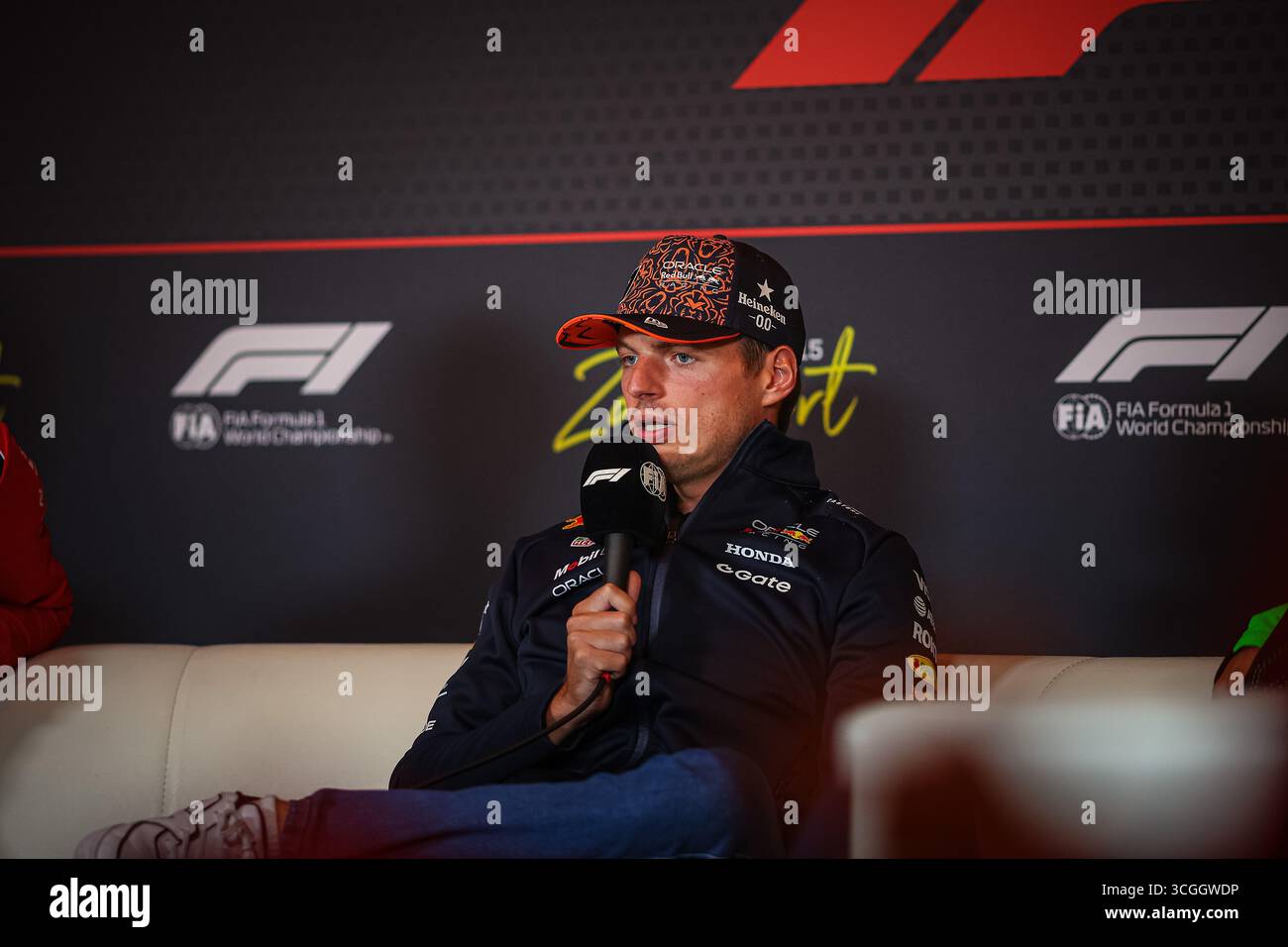 01 Max Verstappen, (NED) Oracle Red Bull Racing RB21, Honda, during the ...