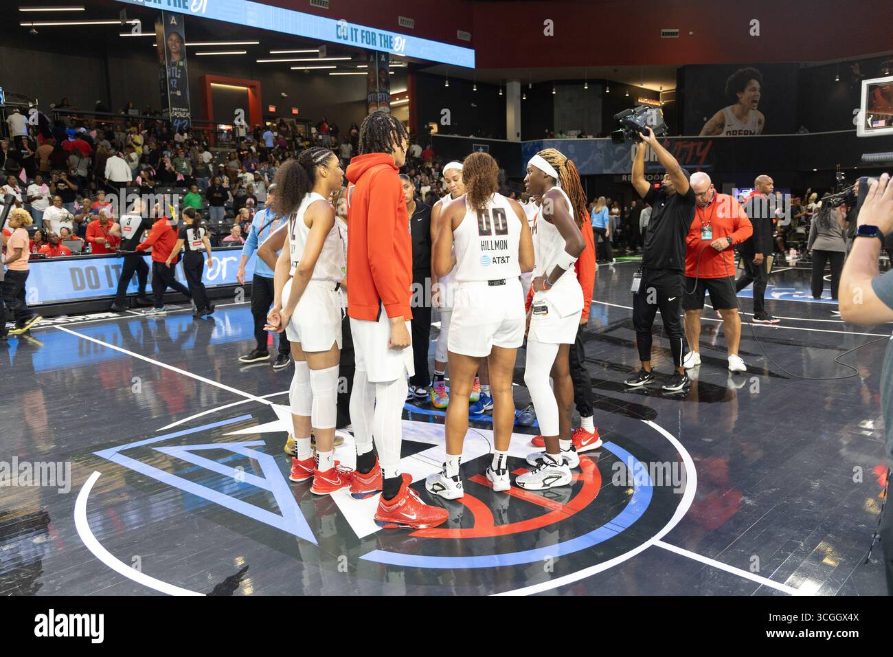 Las Vegas Aces take on the Atlanta Dream at Gateway Center Arena in ...