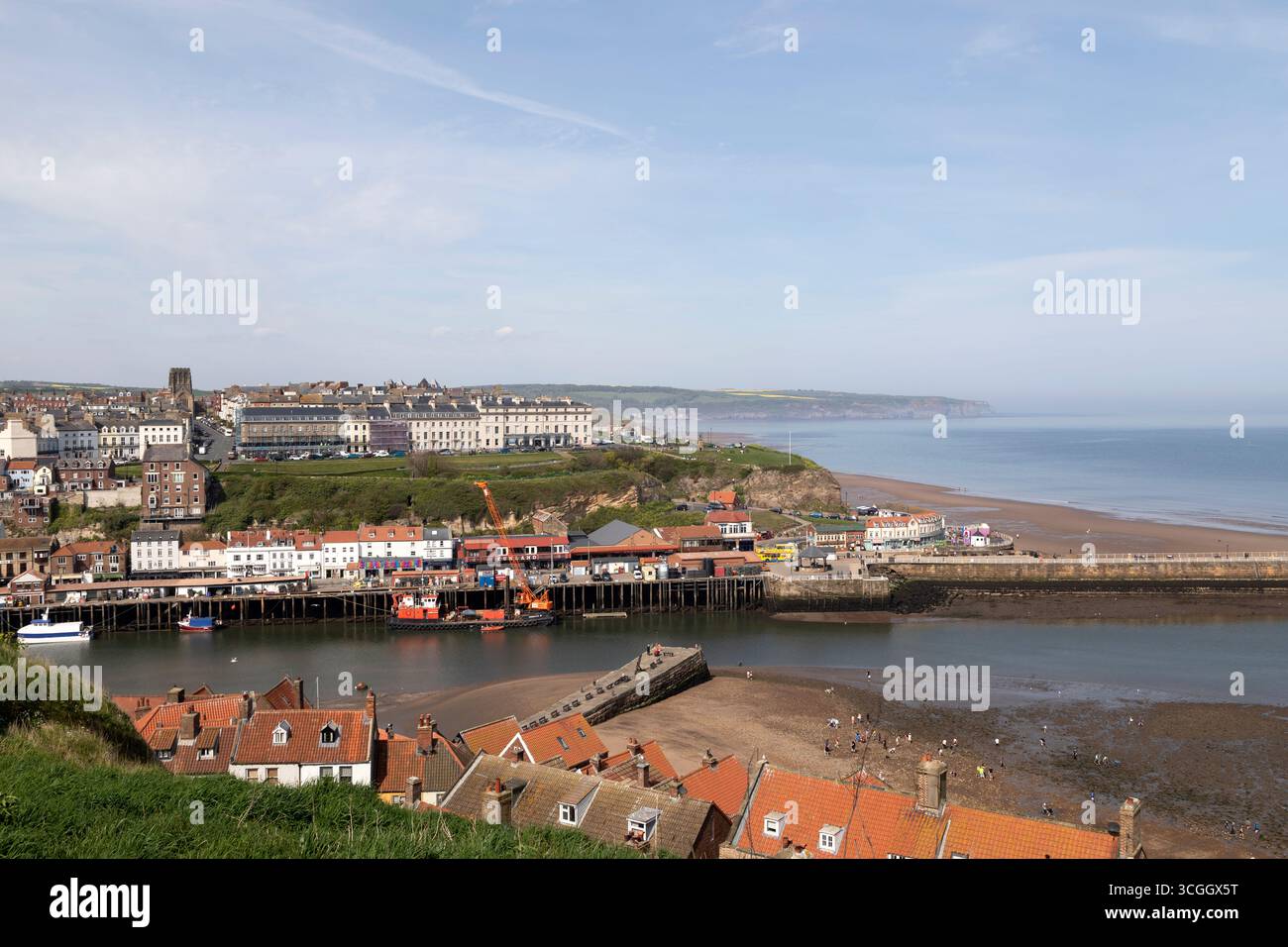 The River Esk at Whitby, North Yorkshire, England Stock Photo - Alamy