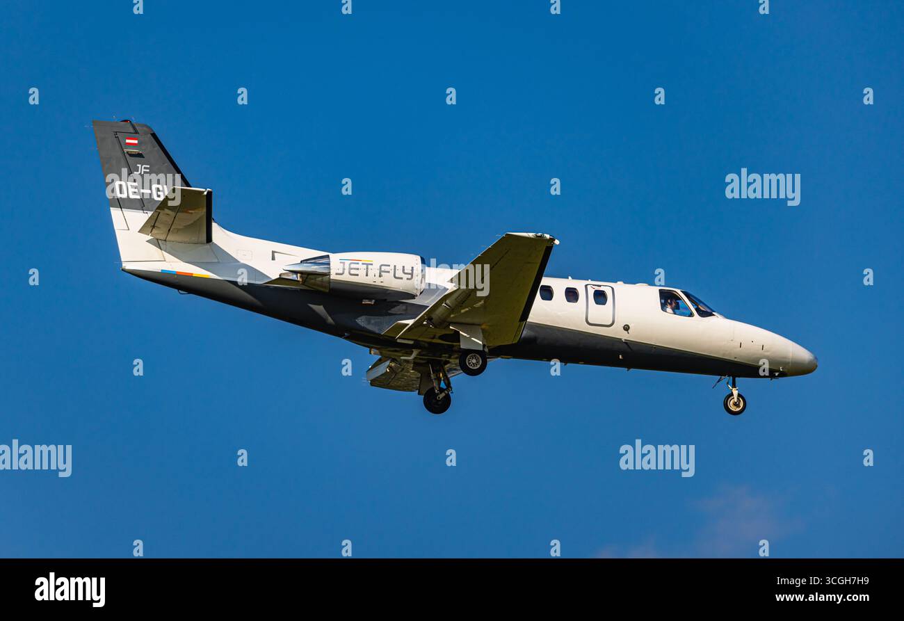 Zurich, Switzerland, 4th July 2025: A Cessna Citation Bravo from Jetfly ...