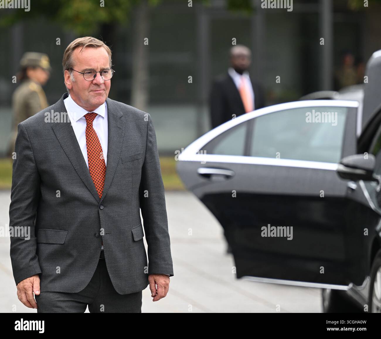 Berlin, Germany. 28th Aug, 2025. Federal Minister of Defense Boris ...
