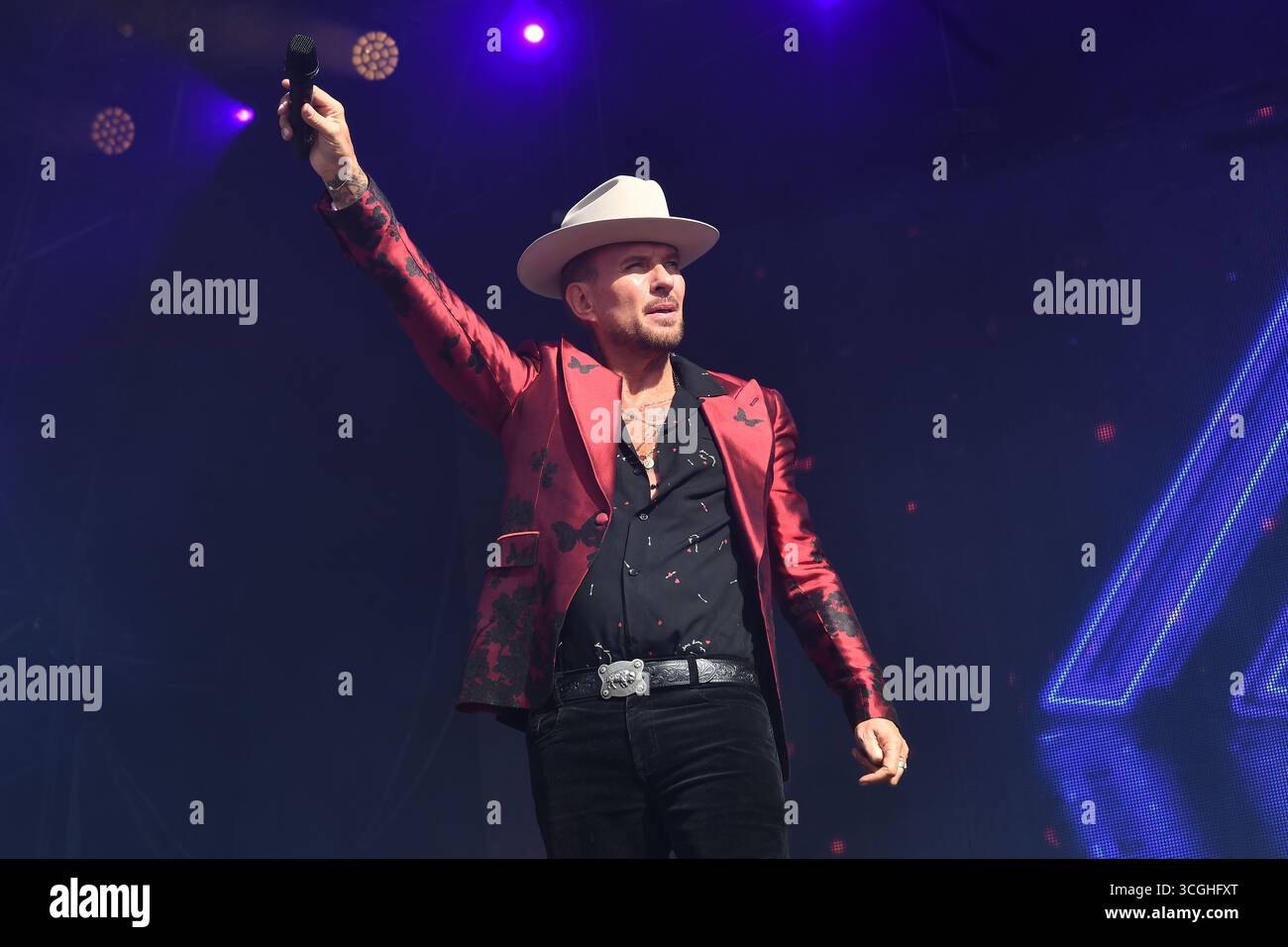 UK. 17th Aug, 2025. HENLEY-ON-THAMES, ENGLAND - AUGUST 17: Matt Goss ...