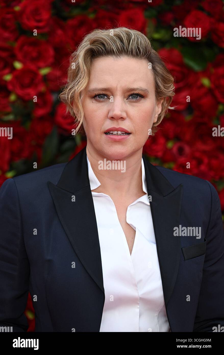 London, UK. August 28th, 2025. Kate McKinnon attending The Roses UK ...