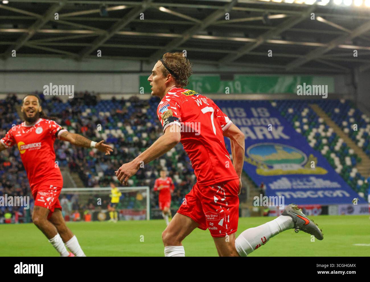 Windsor Park, Belfast, Northern Ireland, UK. 28 Aug 2025. UEFA ...