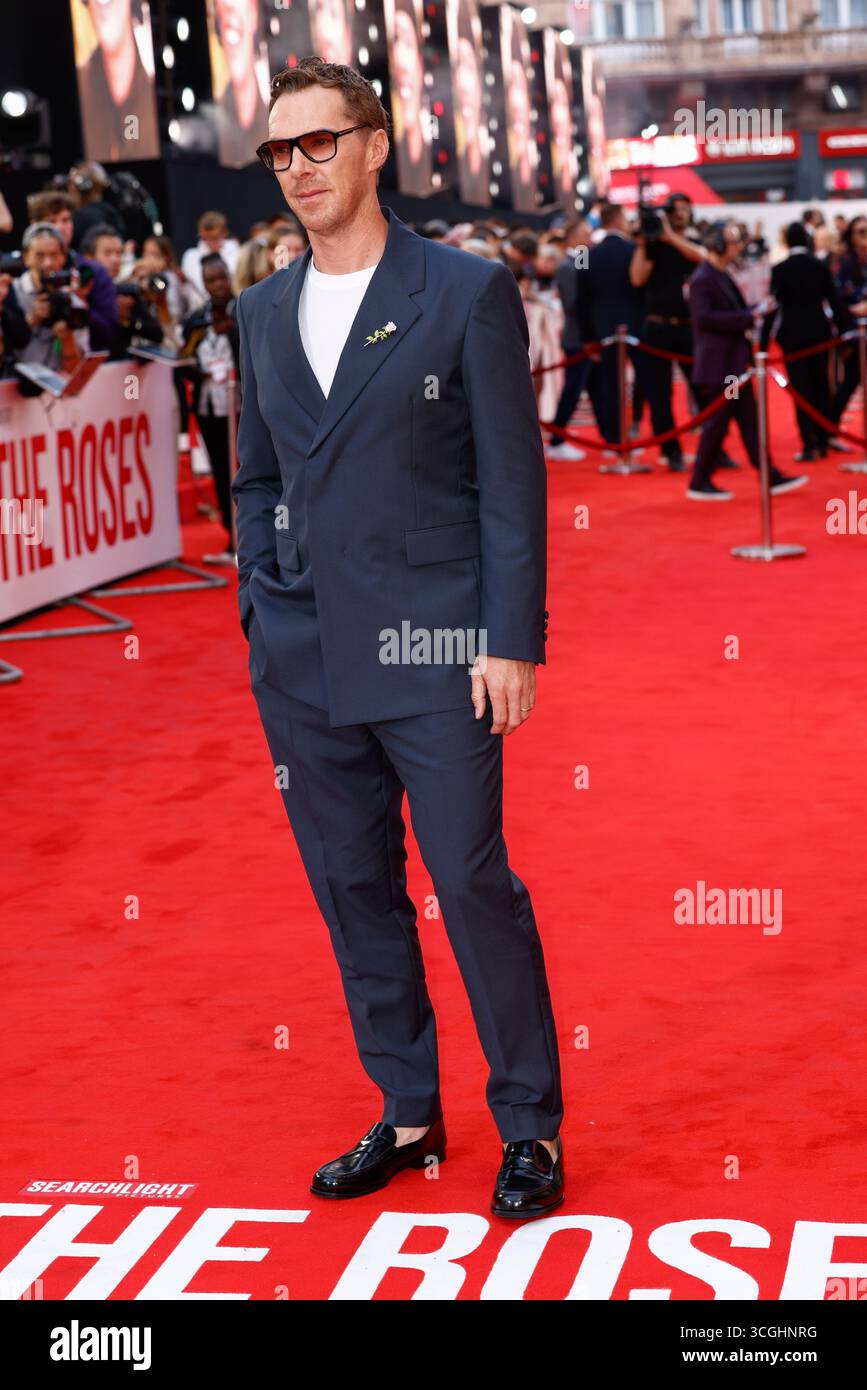 Benedict Cumberbatch poses for photographers upon arrival at the ...