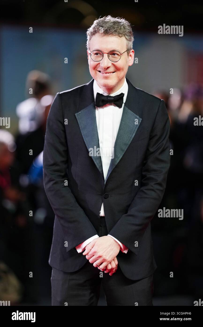 Nicholas Britell poses for photographers at the red carpet for the film ...