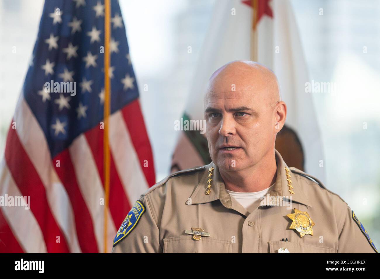 California highway patrol commissioner hi-res stock photography and ...