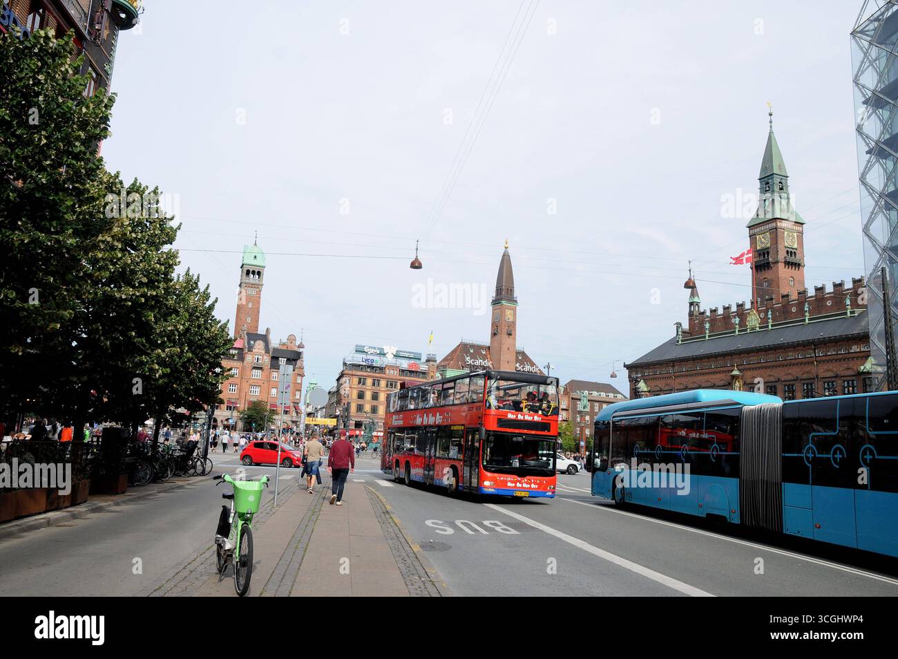 Kastrup/Copenhagen/ Denmark/28 august 2025/View of copenhagen town hal ...