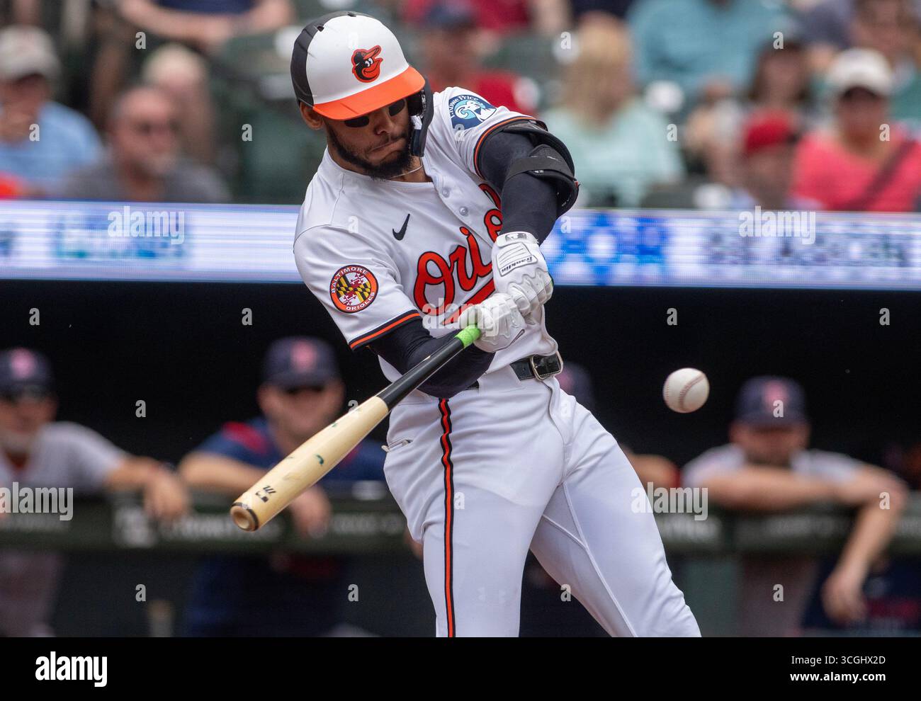 BALTIMORE, MD - AUGUST 28: Baltimore Orioles second base Jeremiah ...