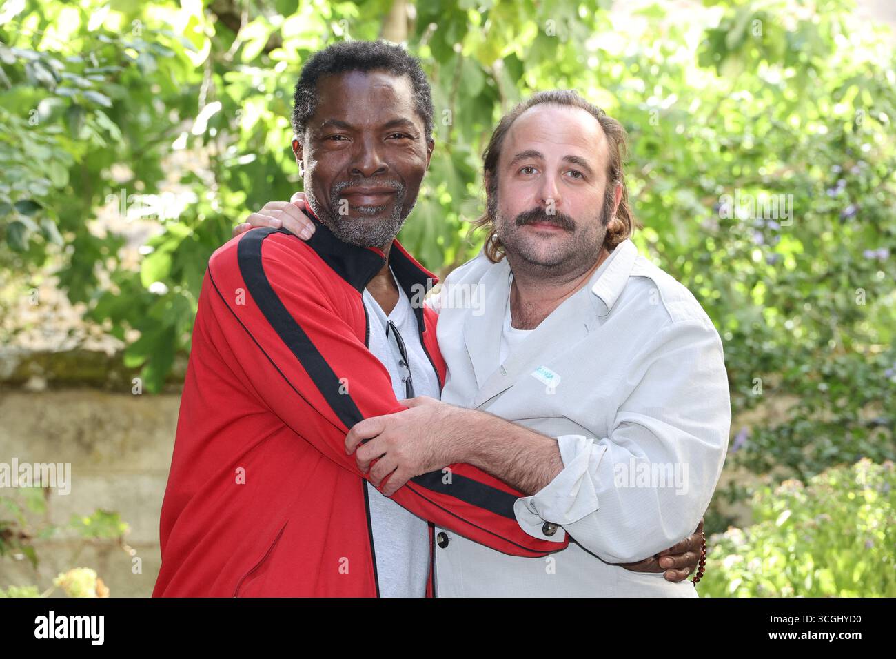 Isaach de Bankole and Vincent Macaigne attends the Mubanga Photocall as ...