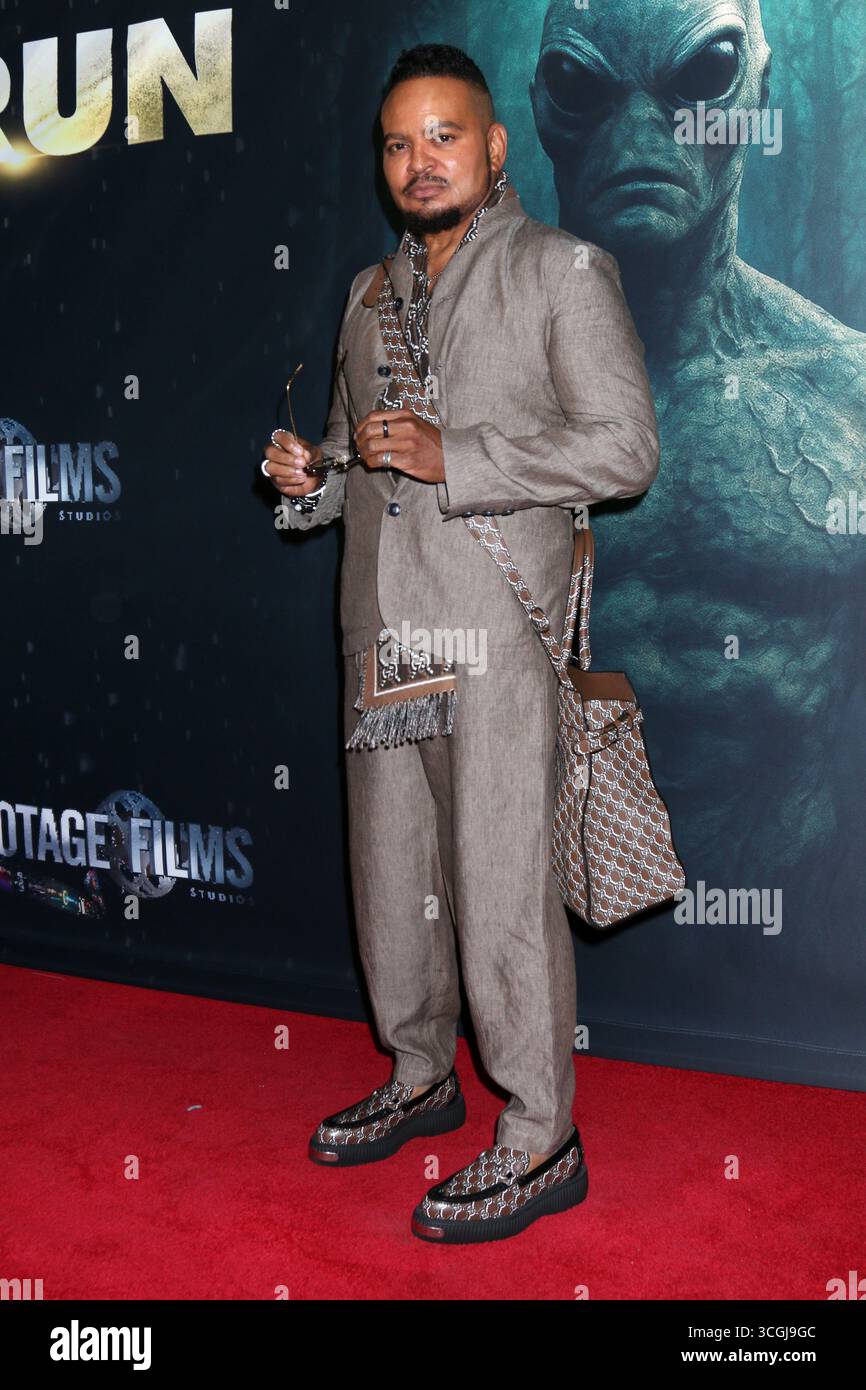 Los Angeles, USA. 27, August, 2025. Pictured left to right, Chris ...