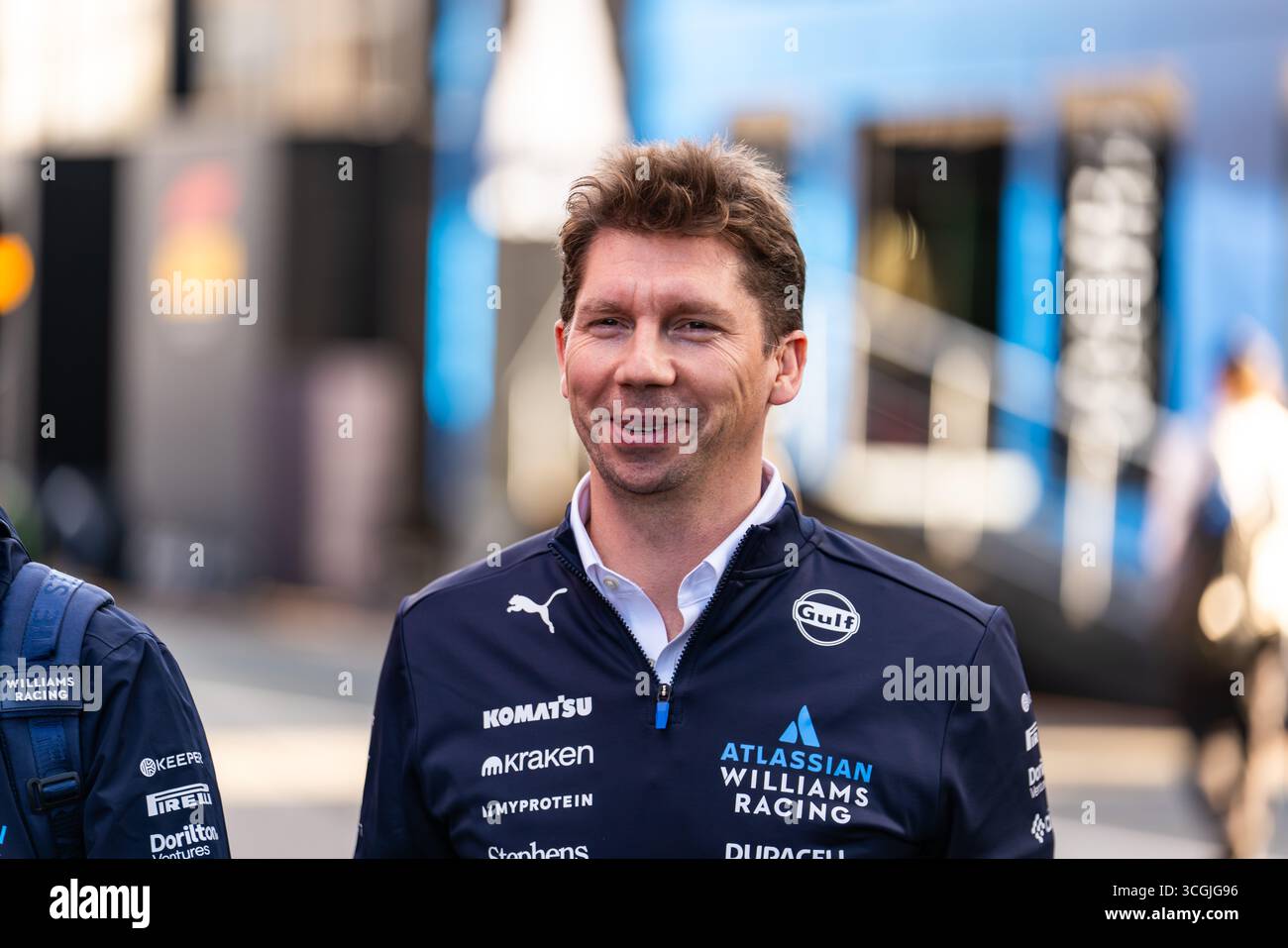 Zandvoort, Netherlands. 28th Aug, 2025. Atlassian Williams Racing F1 ...