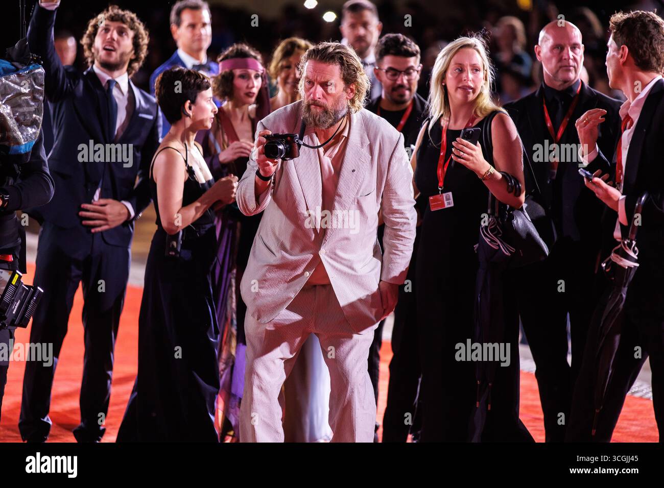 Greg Williams attends the red carpet of the film "Jay Kelly" at the ...