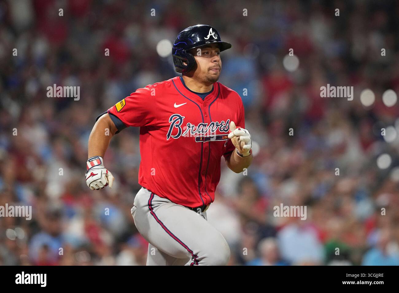 Atlanta Braves' Drake Baldwin plays during a baseball game Thursday ...