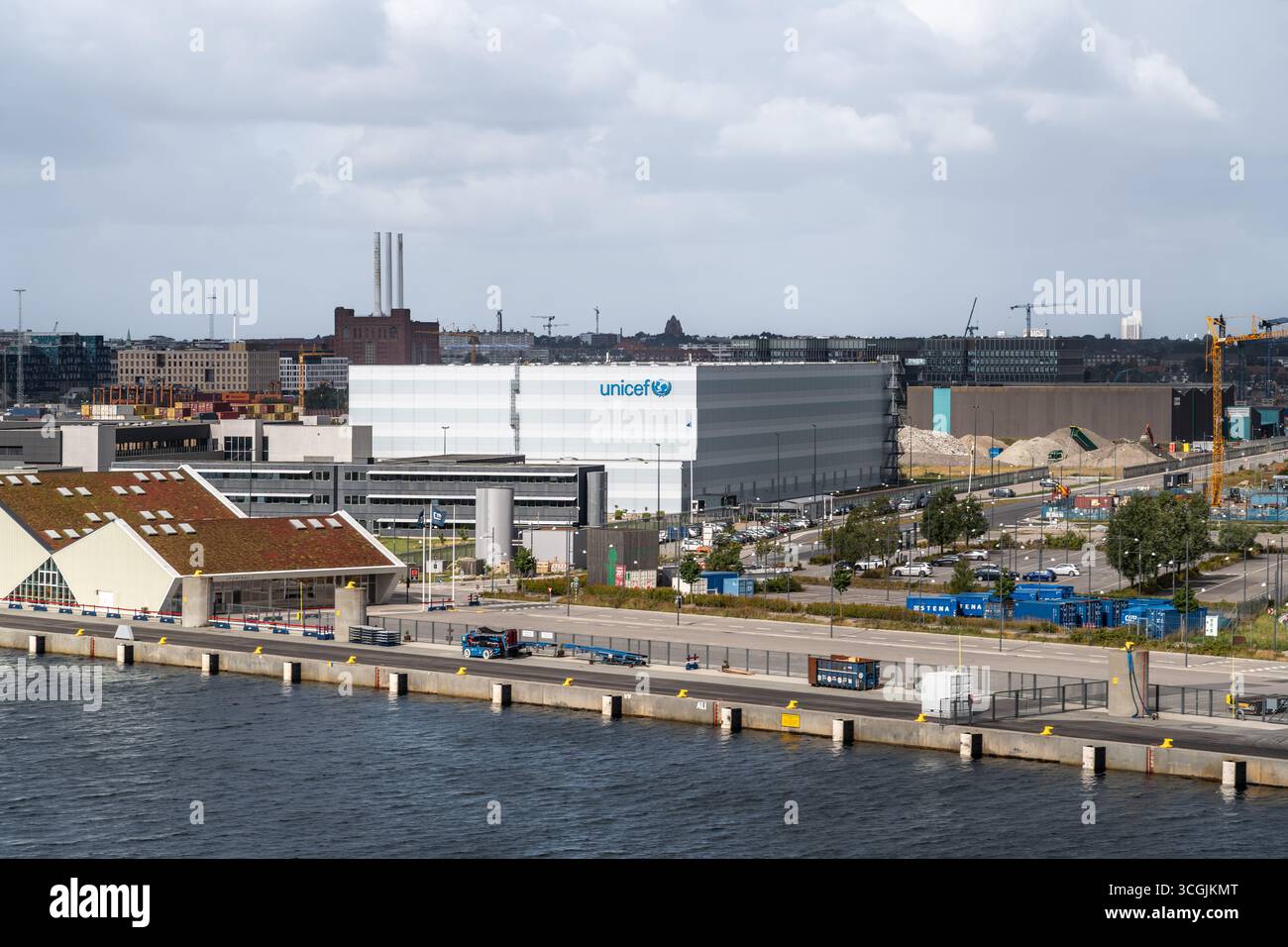 Harbor features the UNICEF Supply Division warehouse in the newly ...