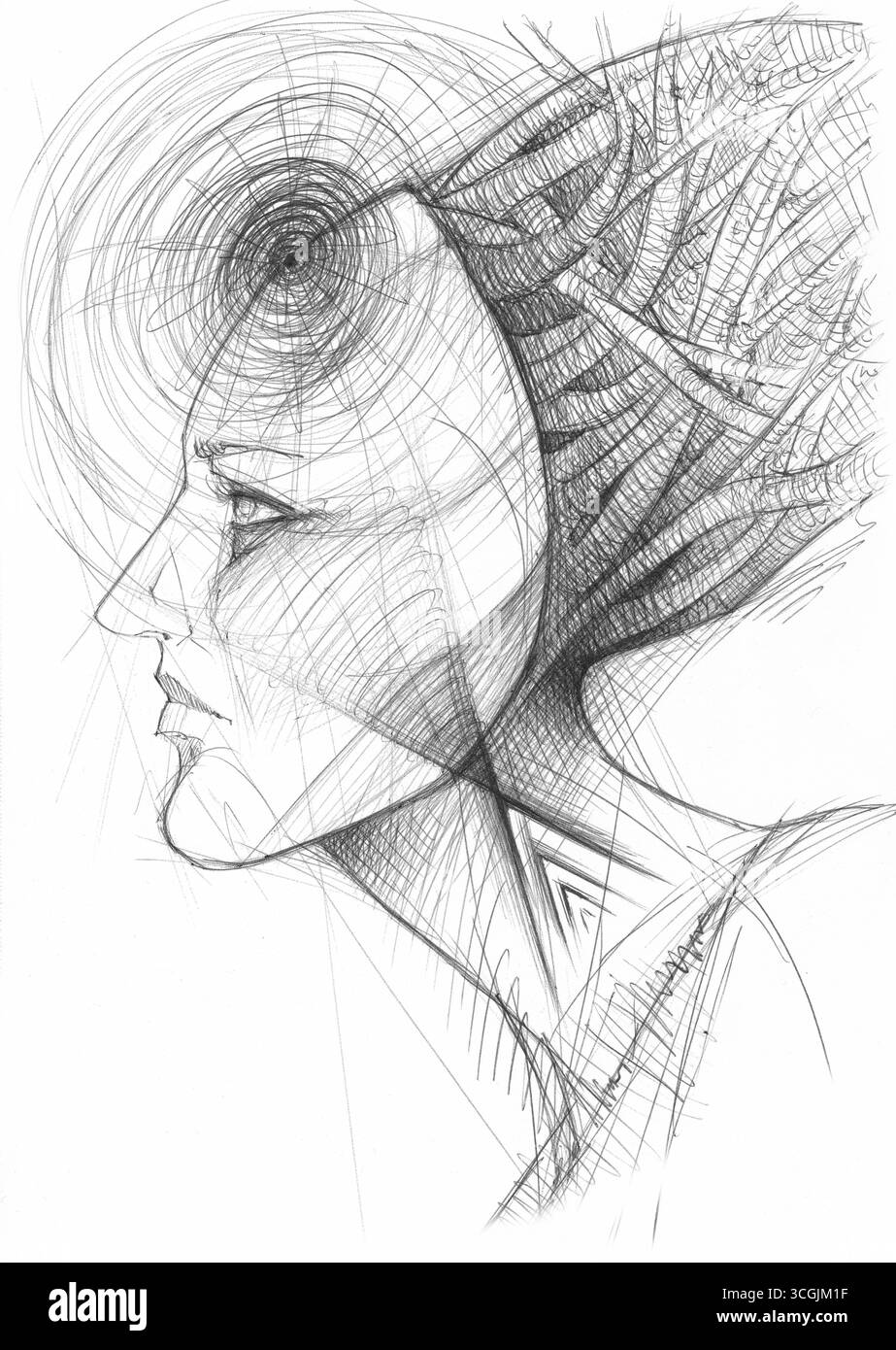 Artificial intelligence communication Black and White Stock Photos ...