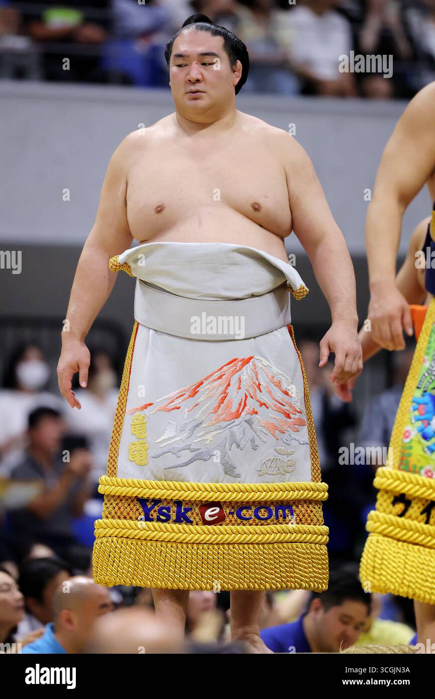 Ryuden, AUGUST 28, 2025 - Sumo : Tachikawa Tachihi Sumo Tournament at ...