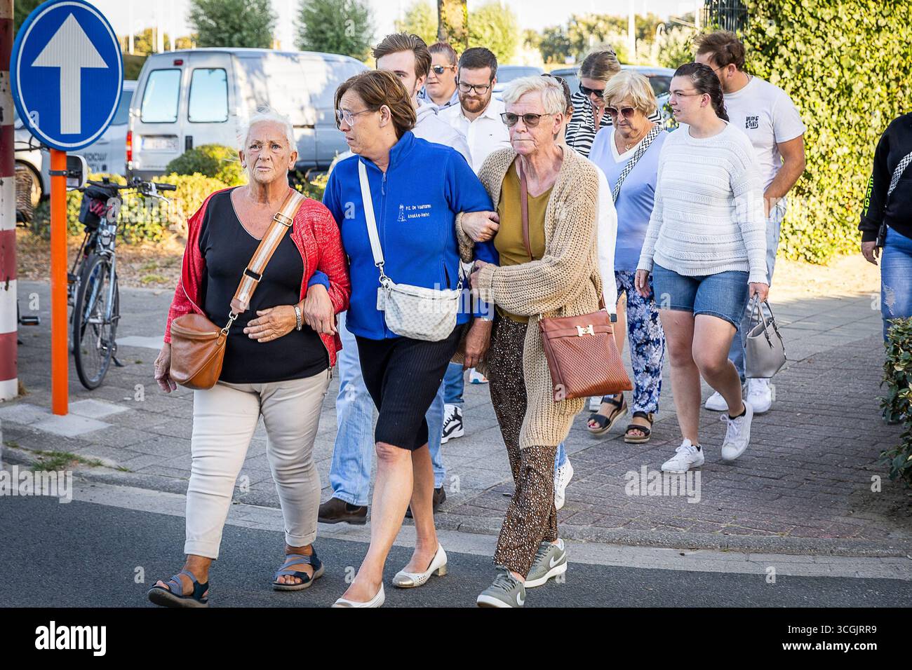 Family of Herwin pictured at a silent vigil for Herwin Alleman (56) who ...