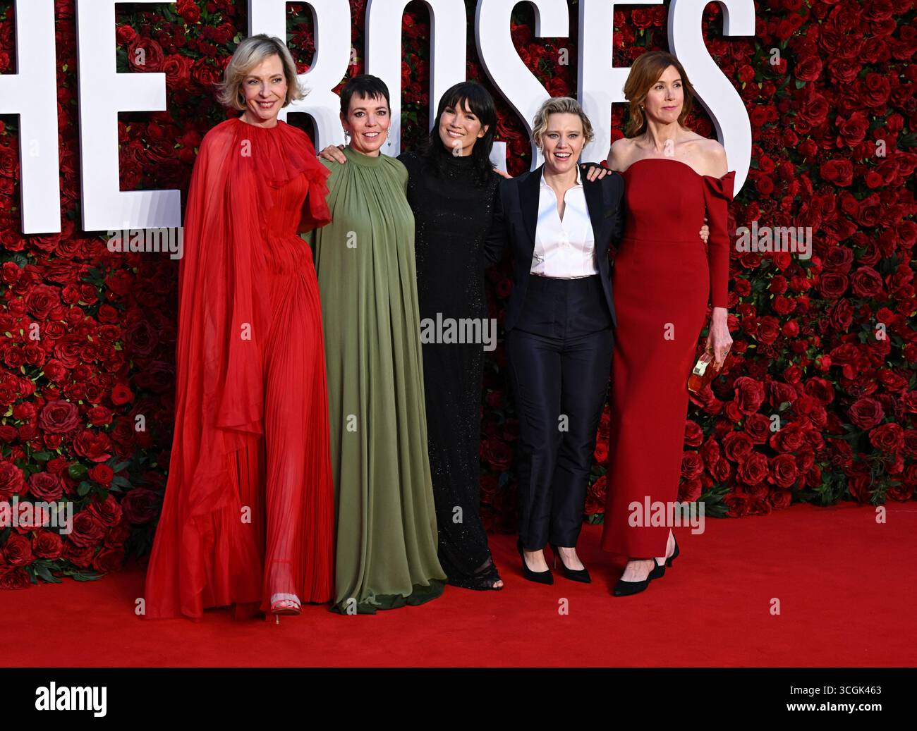 London, UK. 28th Aug, 2025. Allison Janney, Olivia Colman, Zoe Chao ...