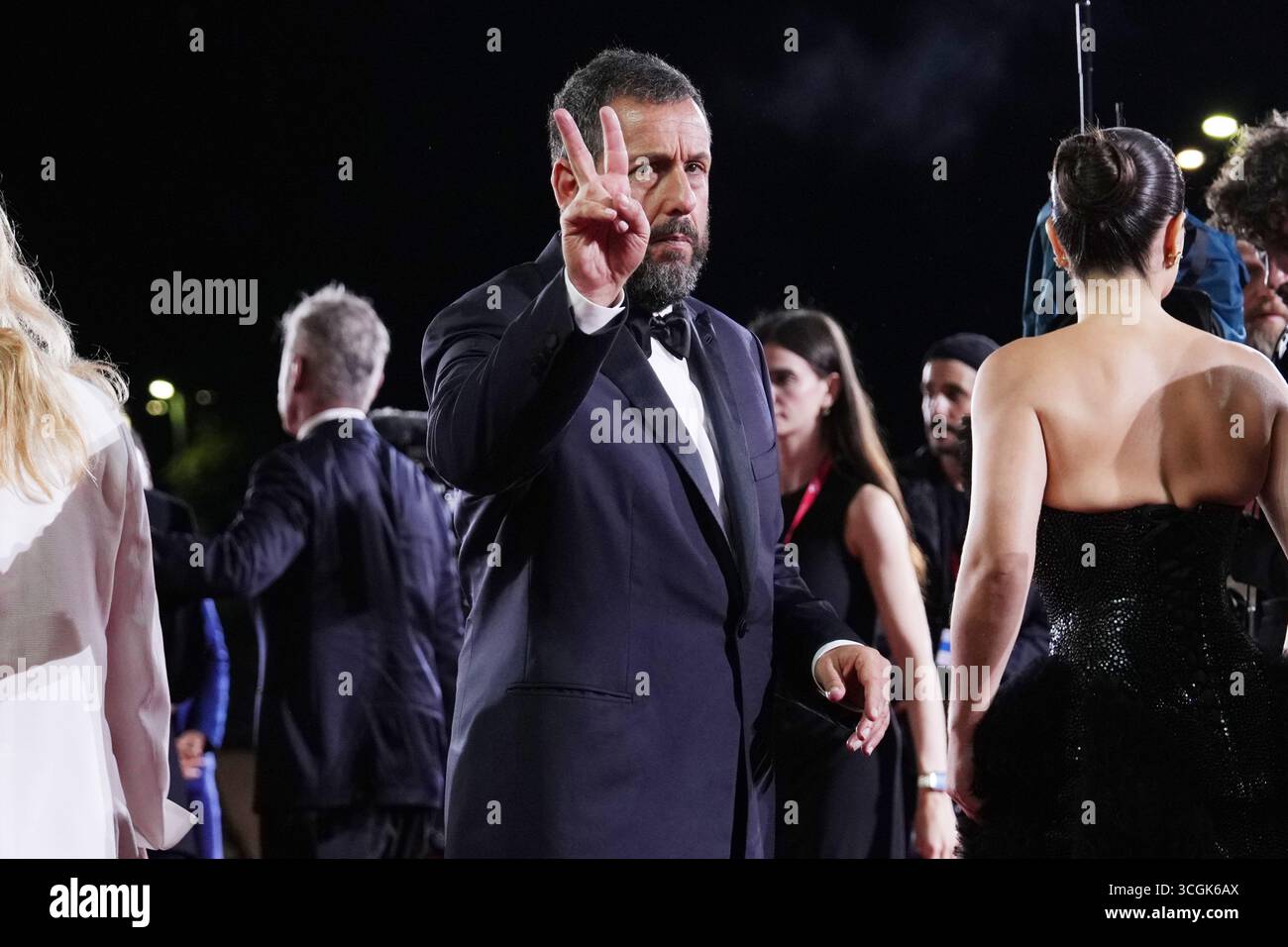 Venezia, Italia. 29th Aug, 2025. Adam Sandler attends 'Jay Kelly" red ...