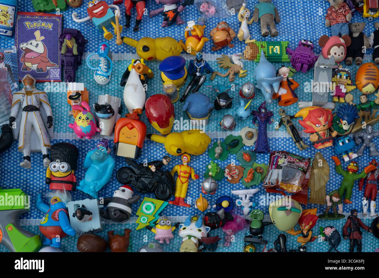 Ipoh, Malaysia – August 17, 2025: A colorful assortment of second-hand ...