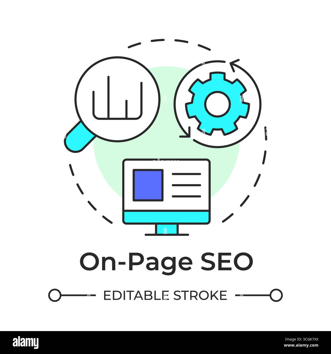 Onpage Stock Vector Images - Alamy