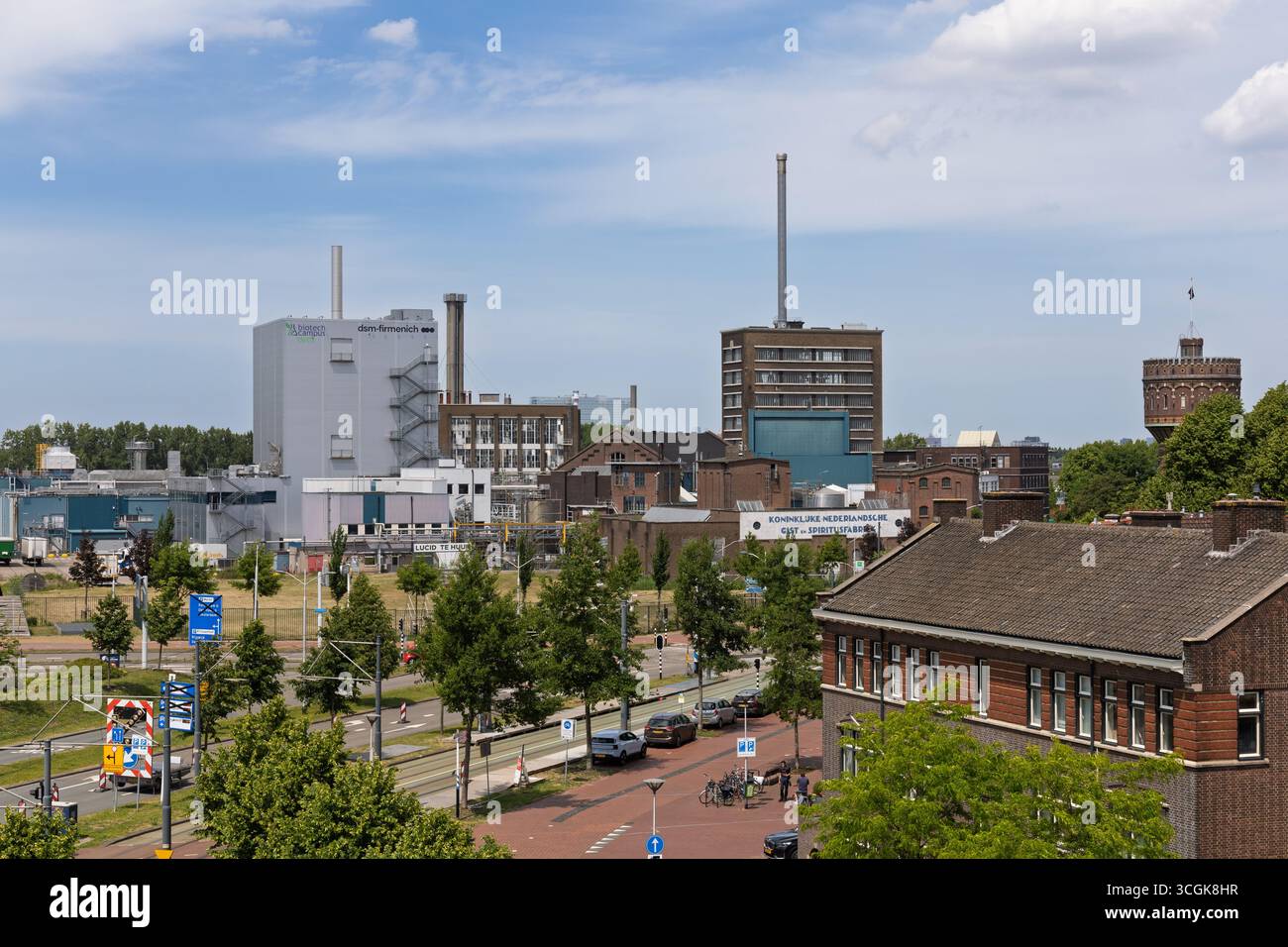 Industrial complex aerial view hi-res stock photography and images - Alamy