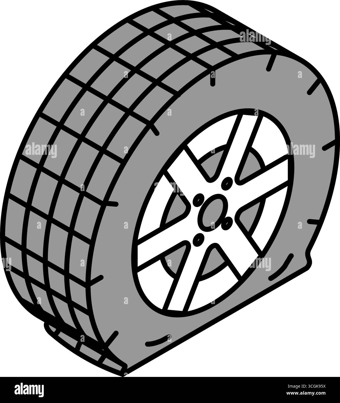 Line cute car traffic Black and White Stock Photos & Images - Alamy