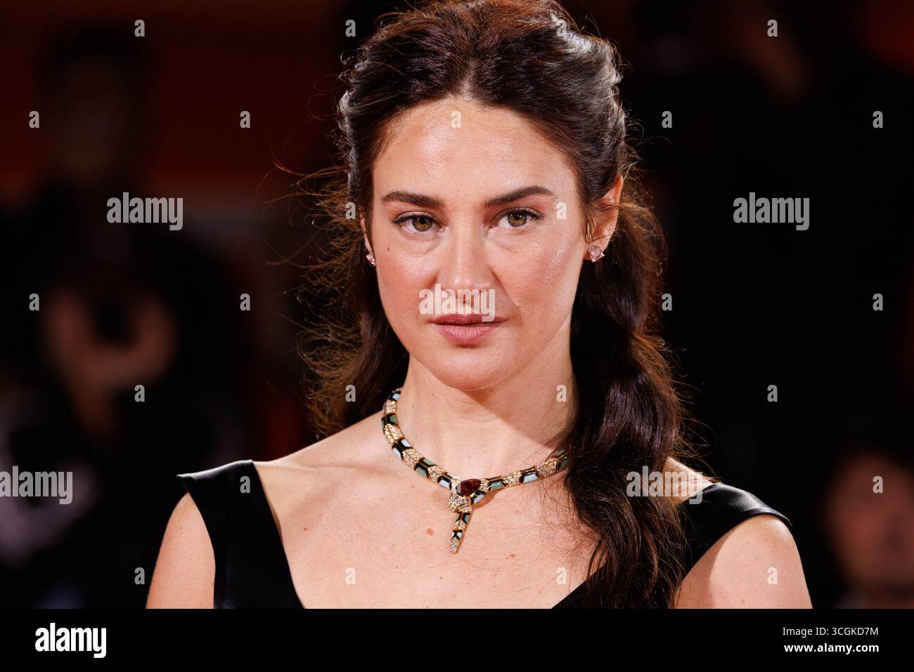 Shailene Woodley attends the "Jay Kelly" red carpet during the 82nd ...