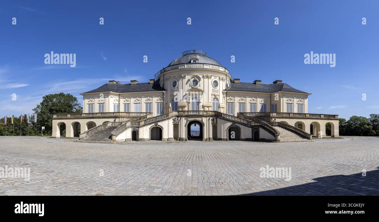 Solitude Palace, a hunting and pleasure palace built by Duke Carl Eugen ...