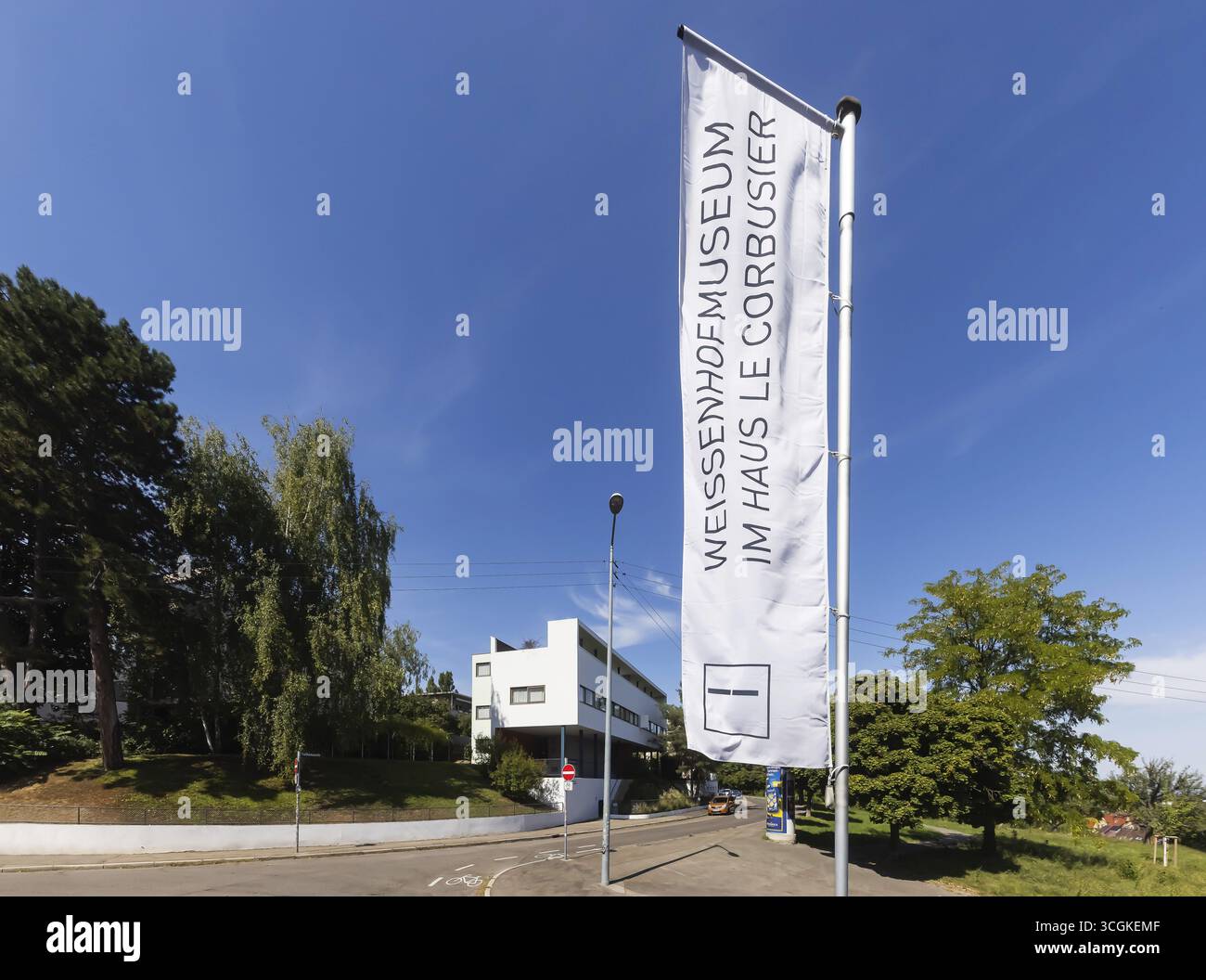 Weissenhof Museum in the Le Corbusier House. Weissenhof Estate on the ...