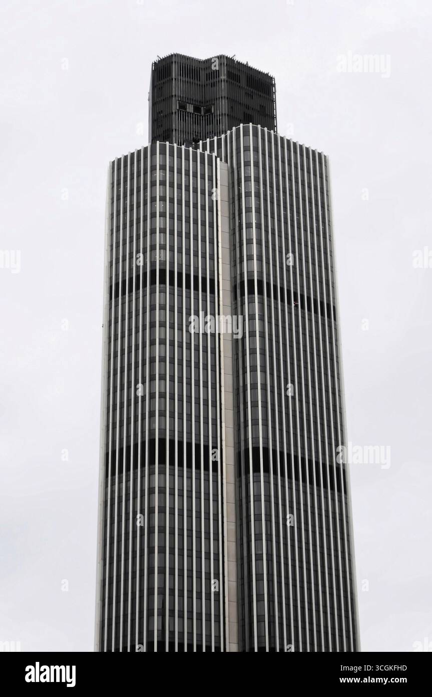London, England, Great Britain, A large skyscraper with striking ...