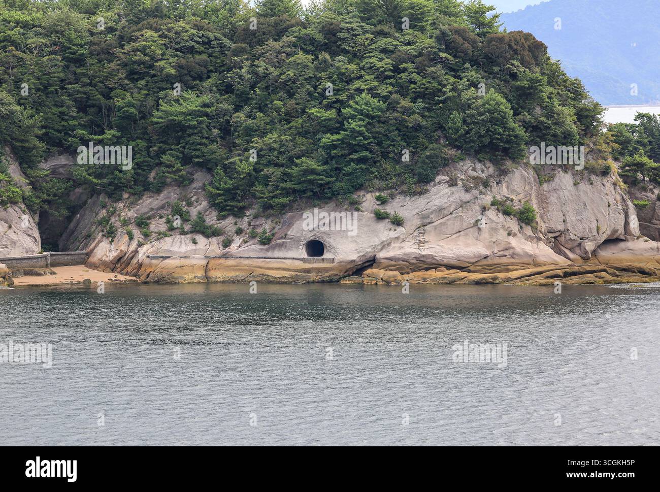 Hiroshima islands & military caves, Japan army Stock Photo - Alamy
