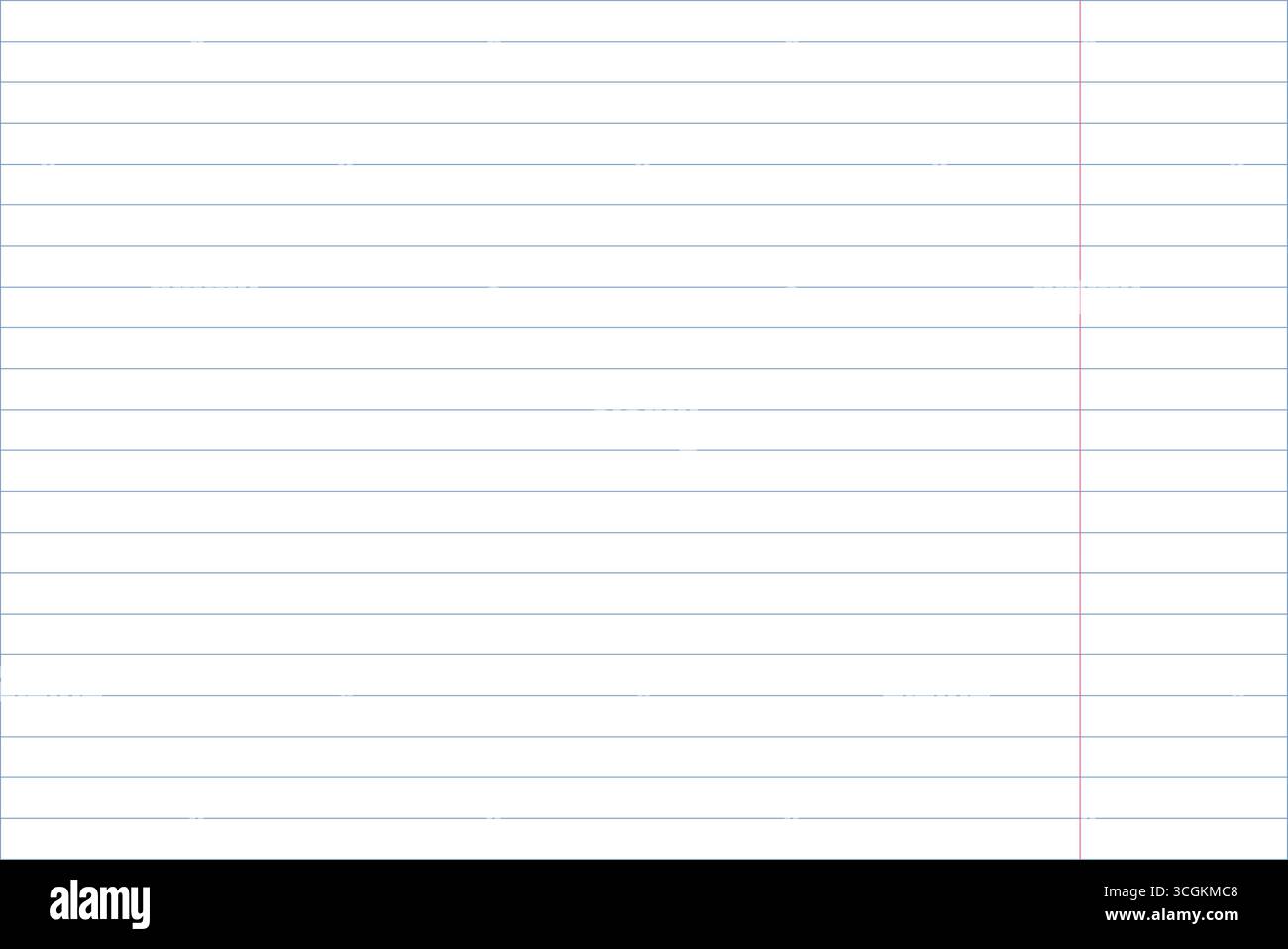 Blank grid lines white worksheet stripes exercise book.Lined paper ...