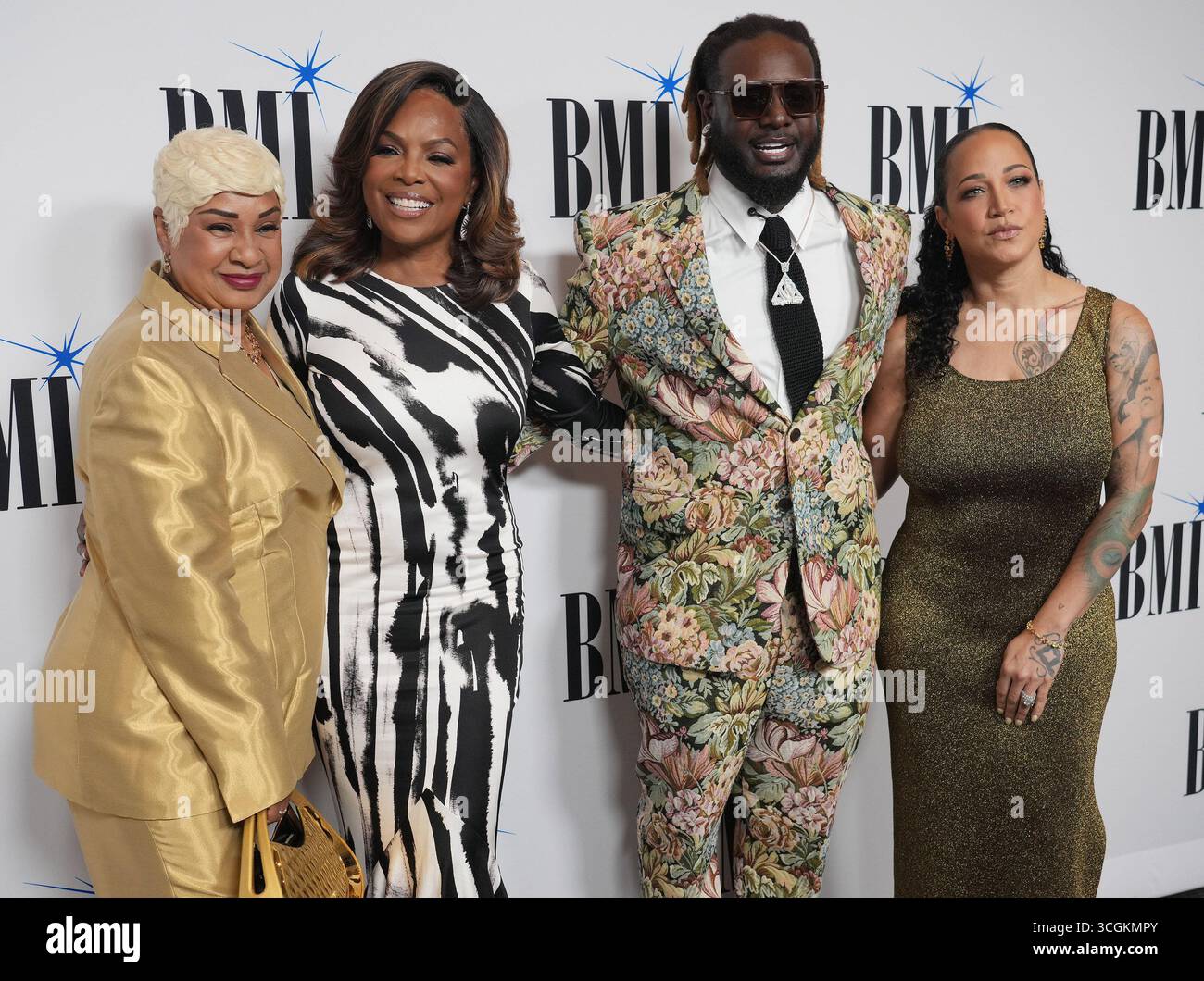 Los Angeles, USA. 28th Aug, 2025. (L-R) Aliyah Najm, Catherine Brewton ...