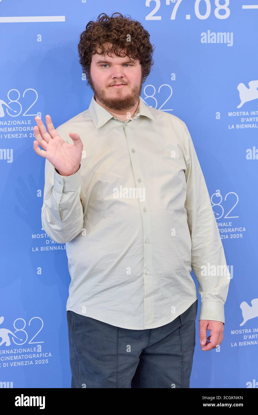 82th Venice Film Festival in Venice, Italy, on August 28, 2025. Aidan ...