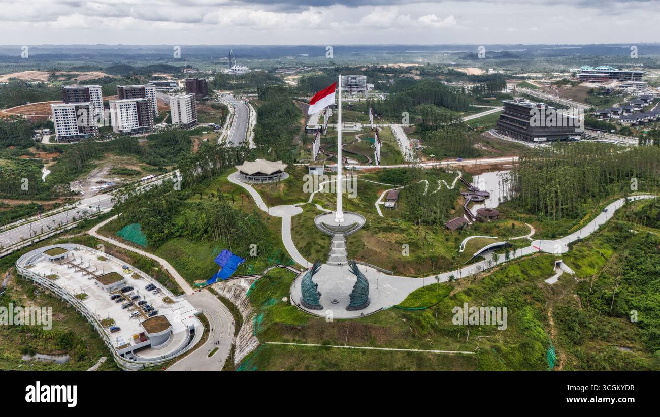 Nusantara, the new future capital of Indonesia, Borneo, Asia Stock ...