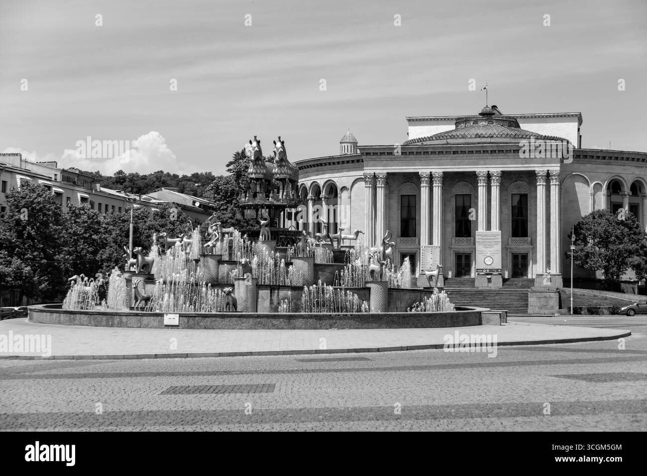 Kutaisi, Georgia - June 15, 2024: Colchis or Kolkha Fountain with ...