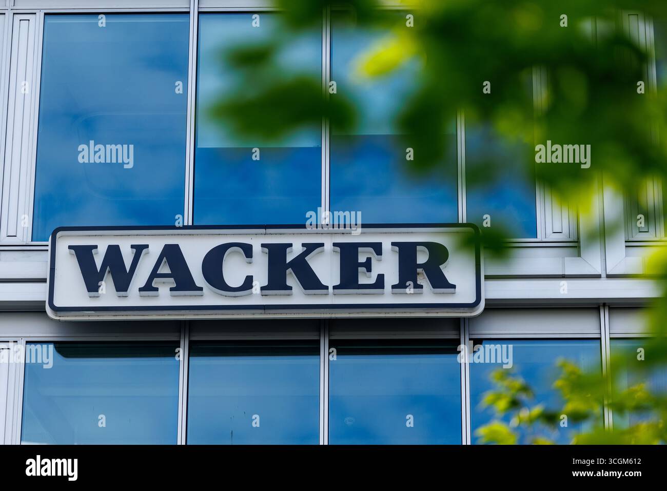 28 August 2025, Bavaria, Munich: The corporate logo (company logo) of ...