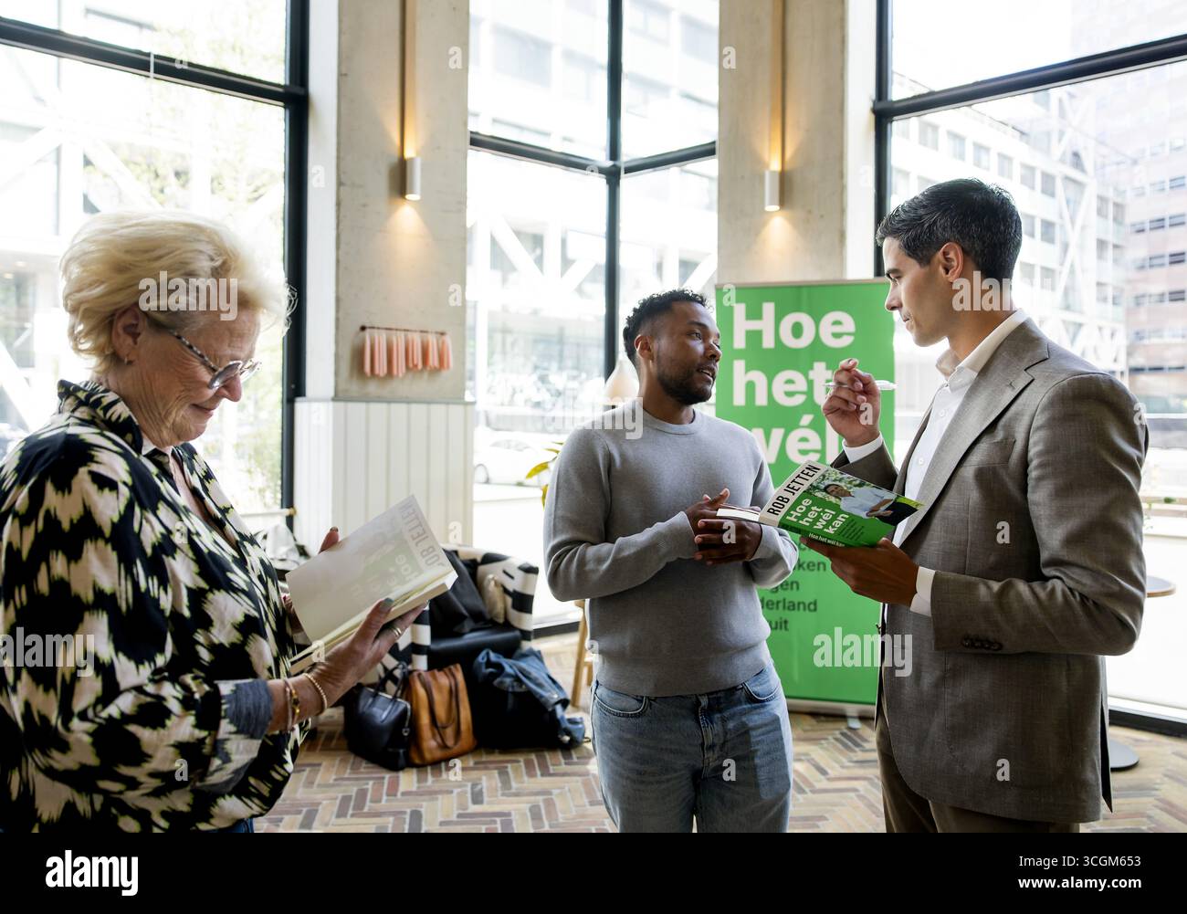 THE HAGUE – D66 party leader Rob Jetten explains his book "How to Do It ...