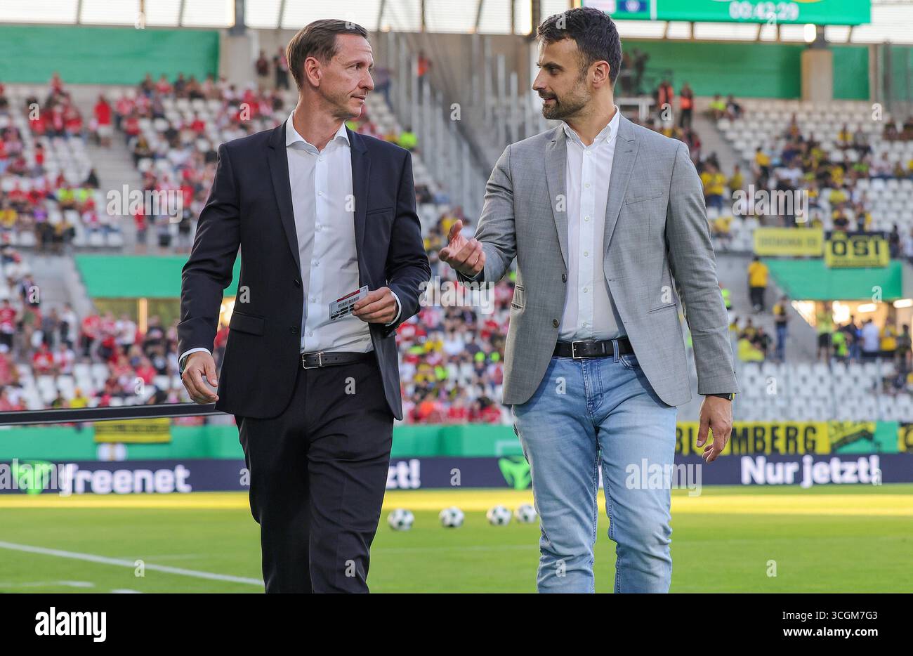 firo: 18.08.2025 Football, Football, DFB-Pokal, Season 2025/2026, 1st ...
