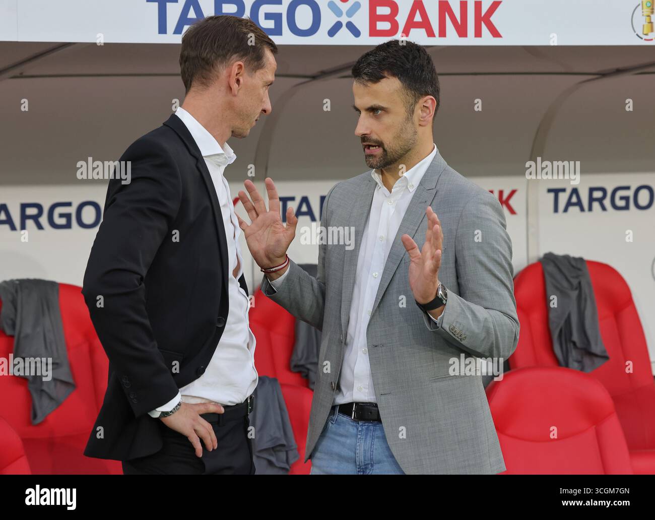 firo: 18.08.2025 Football, Football, DFB-Pokal, Season 2025/2026, 1st ...