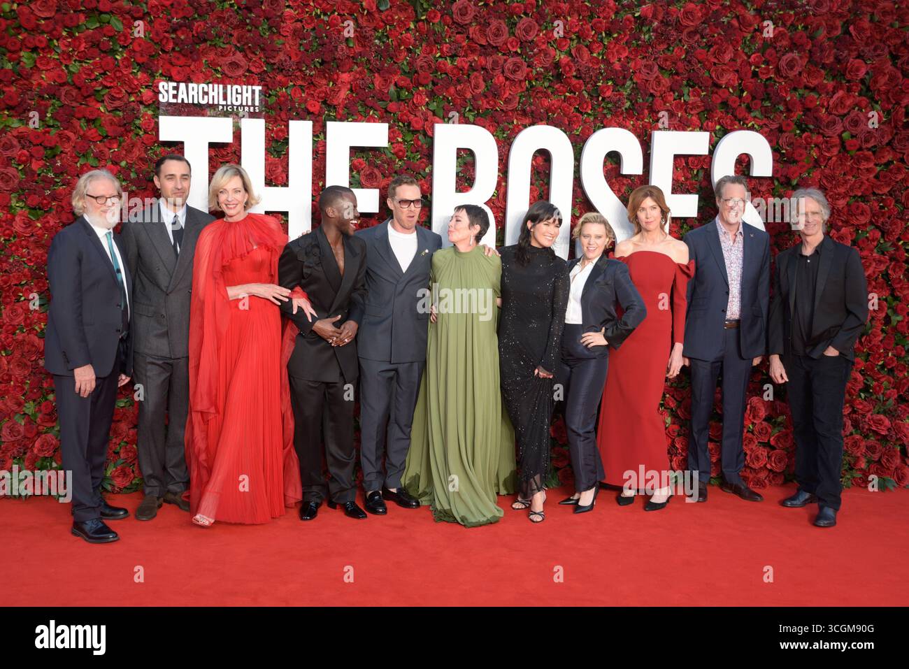 The cast of the film photographed on the red carpet Stock Photo - Alamy