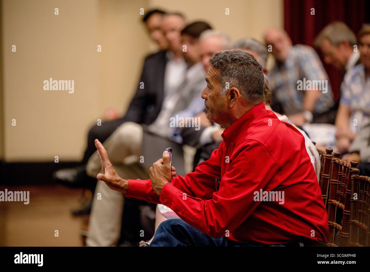 U.S. Rep. Brian Babin (R-TX) speaks during The Future of American ...